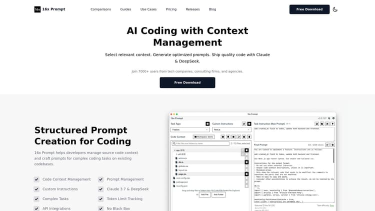 16x Prompt | BYOKList